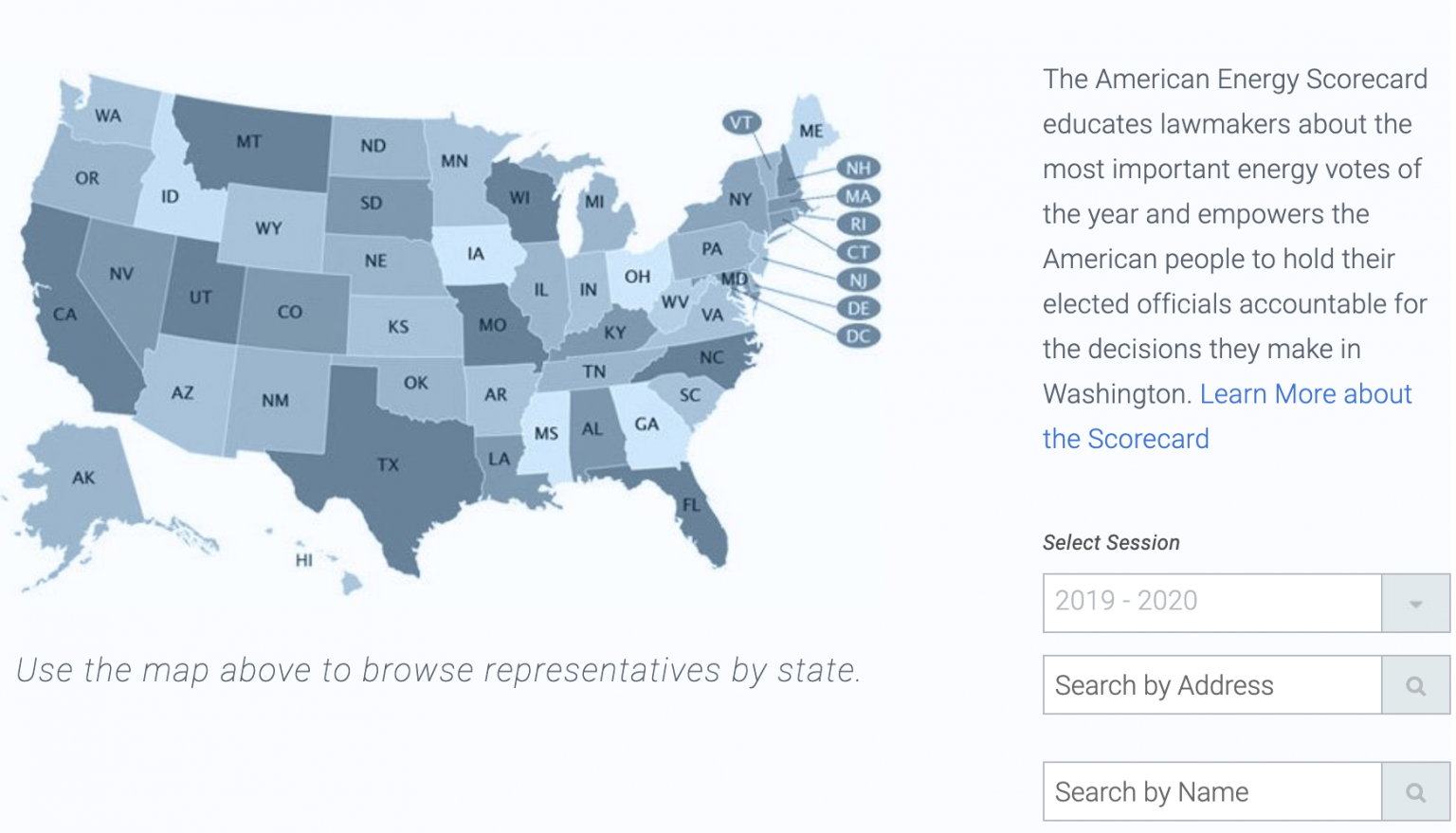 Vote Energy 2020 - American Energy Alliance